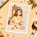 Retro Girl Art Print – Meeco Studio