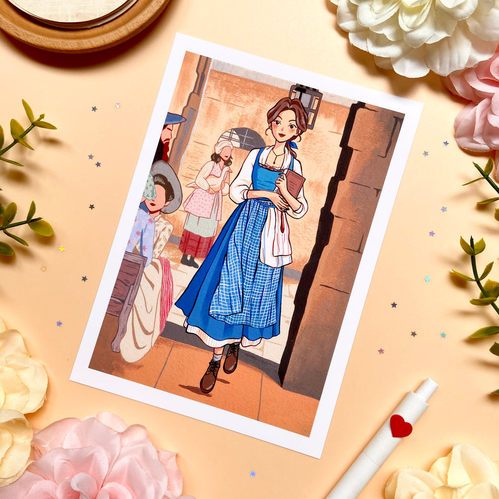 Belle Art Print – Meeco Studio