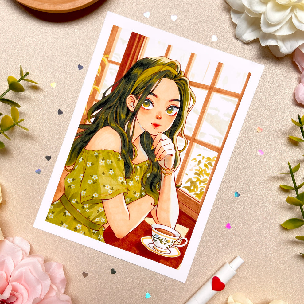 Afternoon Tea Art Print – Meeco Studio