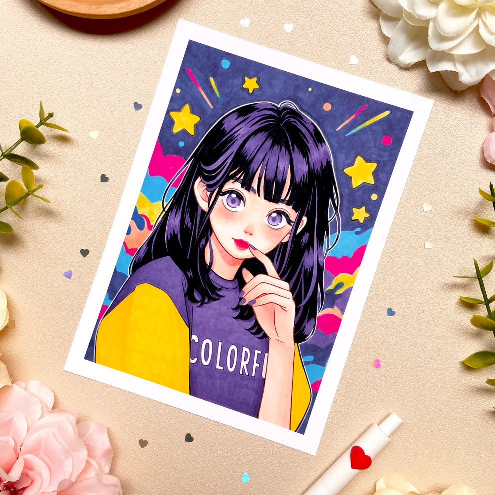 Colorful Delight Art Print – Meeco Studio